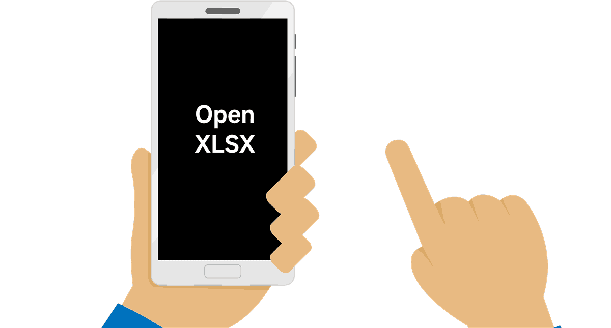 How to Open XLSX and XLS files on pc and phone - Sepoin